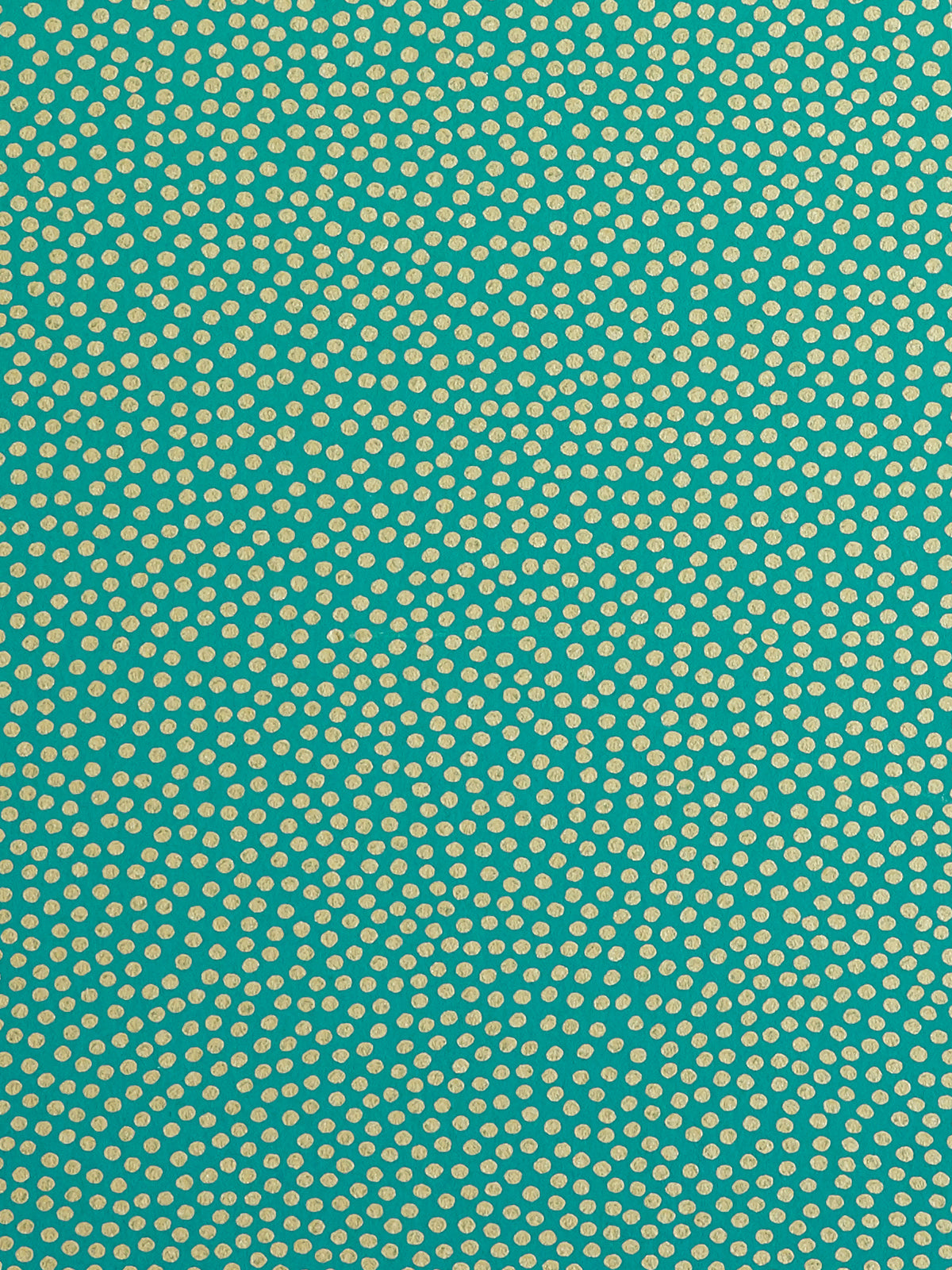 teal polka dot background